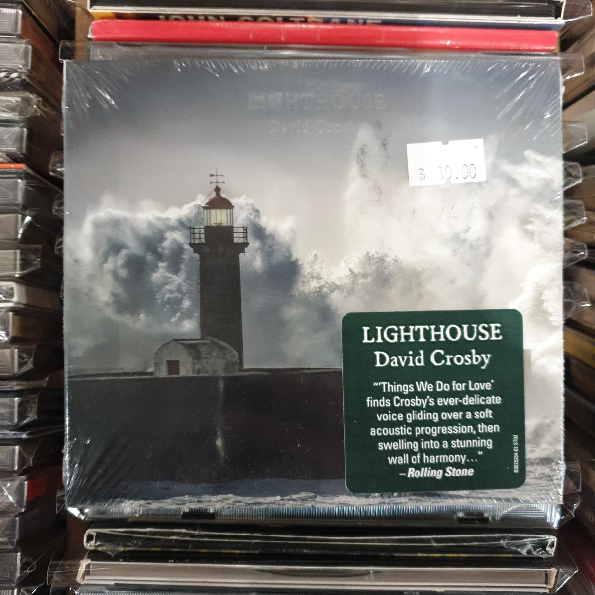 DAVID CROSBY - LIGHTHOUSE CD – GrevilleRecords