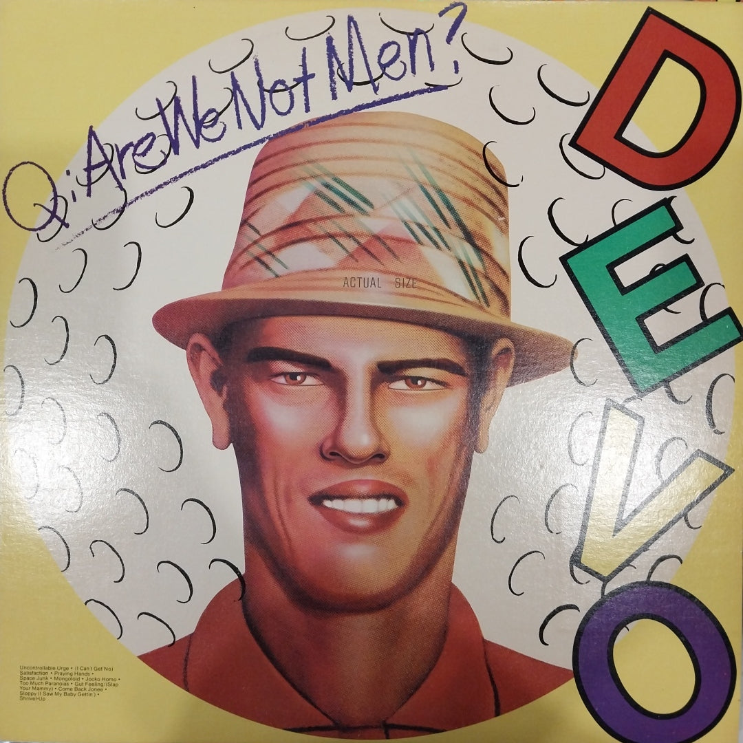 DEVO - ARE WE NOT MEN? WE ARE DEVO (USED VINYL 1978 US EX+/EX) – GrevilleRecords
