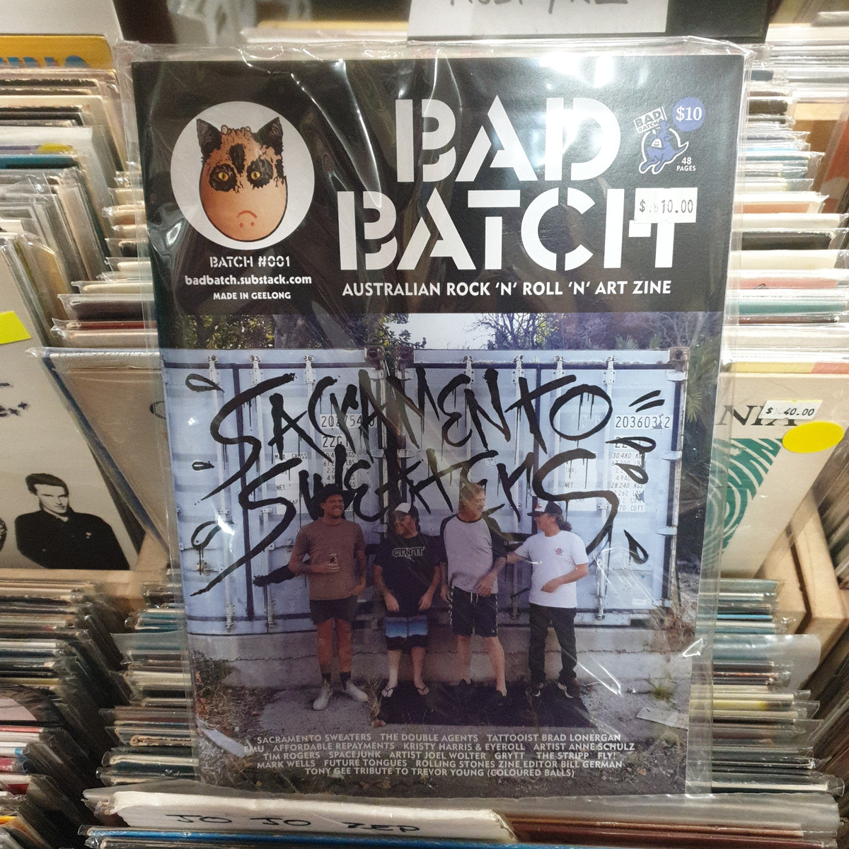 BAD BATCH - ISSUE 1 ZINE – GrevilleRecords