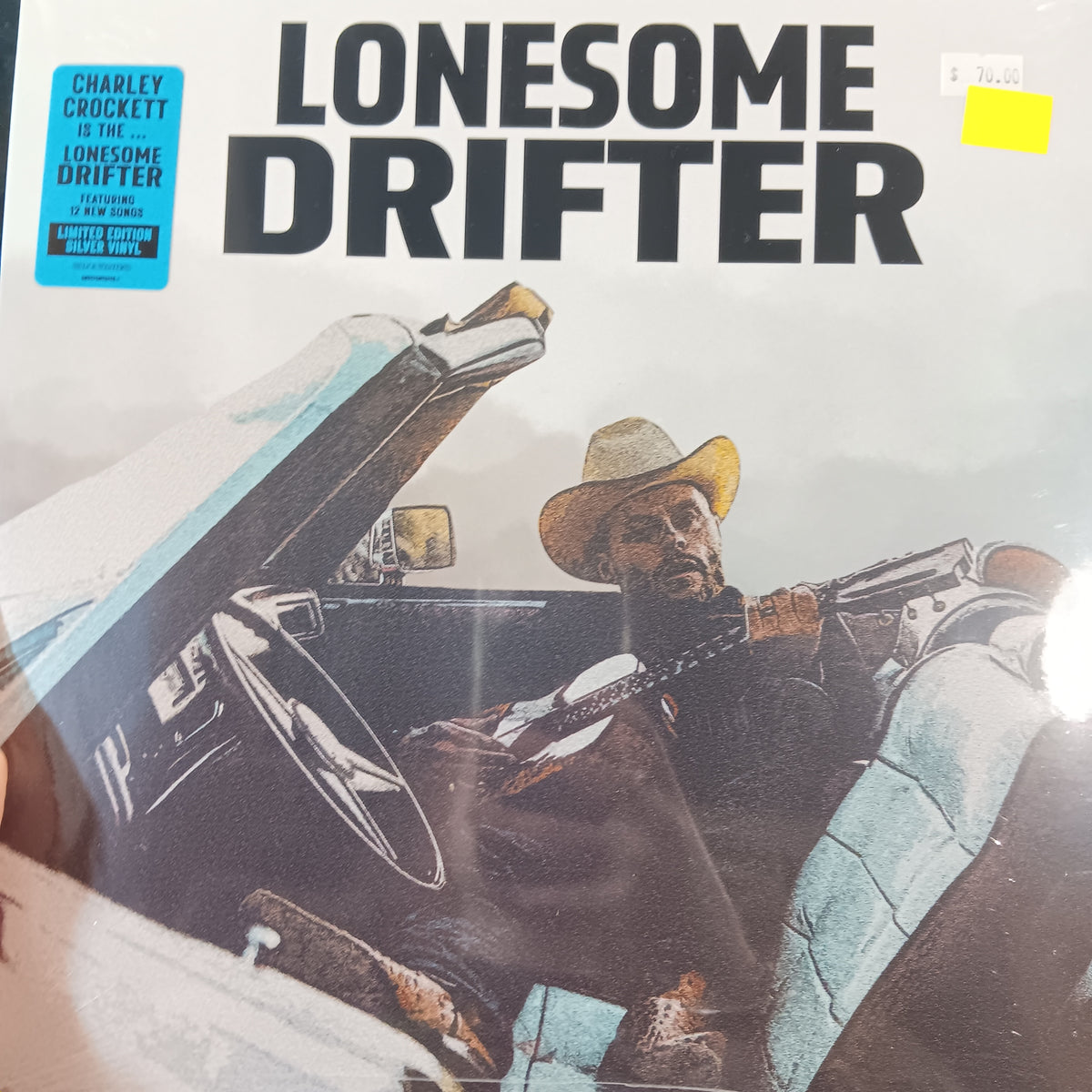 CHARLEY CROCKETT - LONESOME DRIFTER (INDIE EXCLUSIVE) VINYL – GrevilleRecords