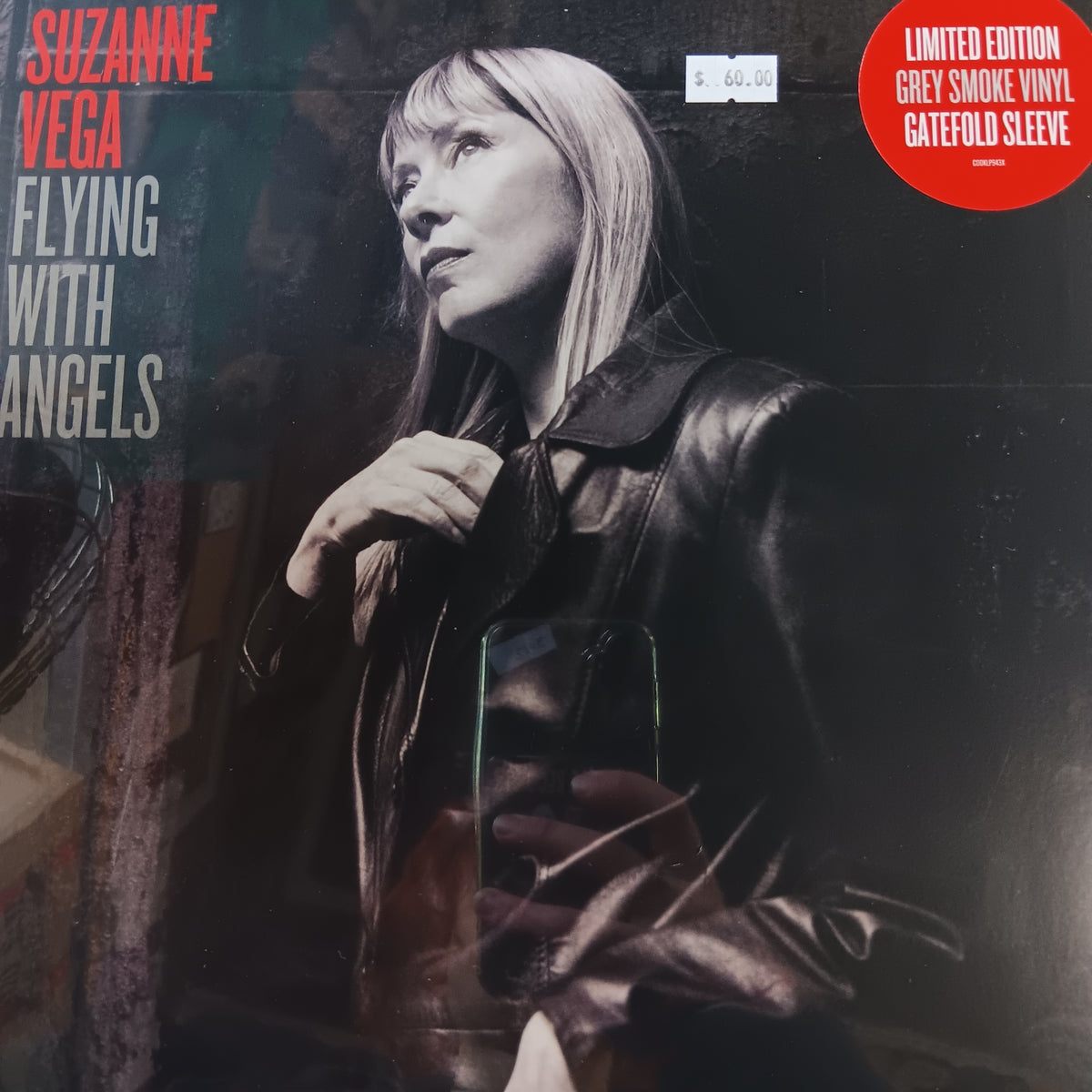 SUZANNE VEGA FLYING WITH ANGELS GREY SMOKE COLOURED VINYL