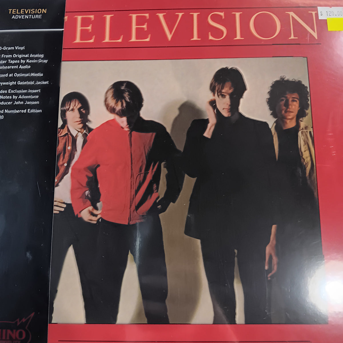 TELEVISION - ADVENTURE (RHINO HIGH FIDELITY) VINYL – GrevilleRecords