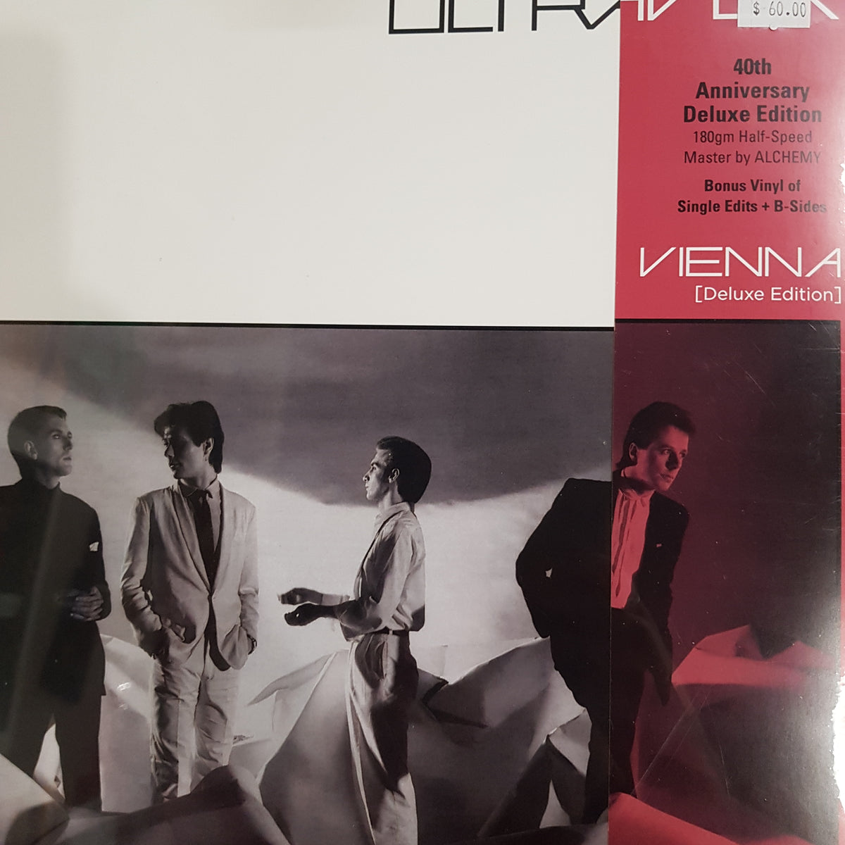 ULTRAVOX - VIENNA 180G HALF SPEED MASTERED (40TH ANNIVERSARY) (2LP) VI – GrevilleRecords