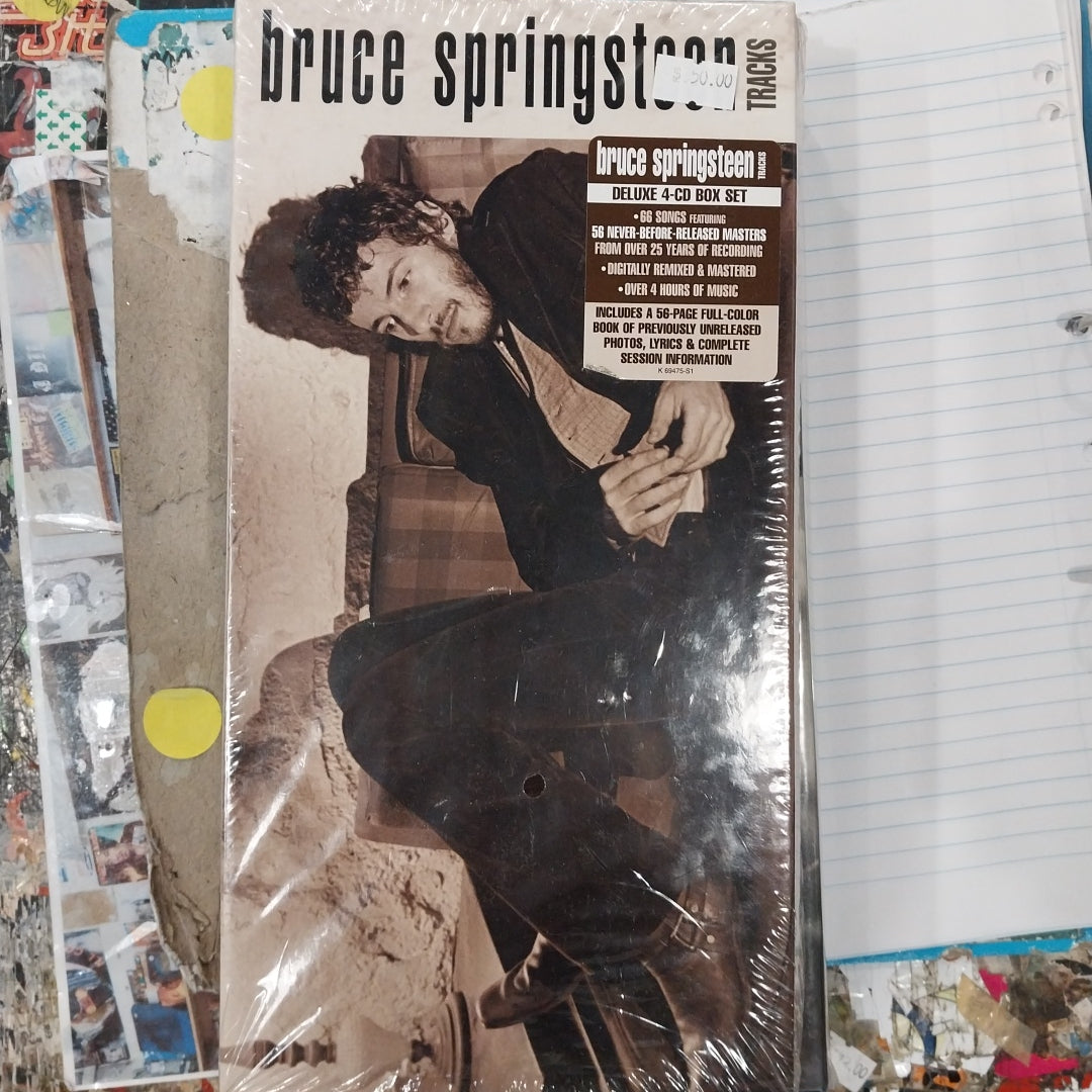 BRUCE SPRINGSTEEN - TRACKS (USED 4CD BOX SET) – GrevilleRecords