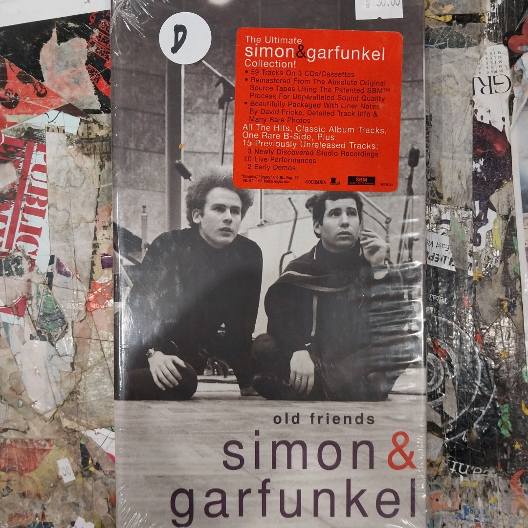SIMON AND GARFUNKEL - OLD FRIENDS 3CD BOX SET – GrevilleRecords
