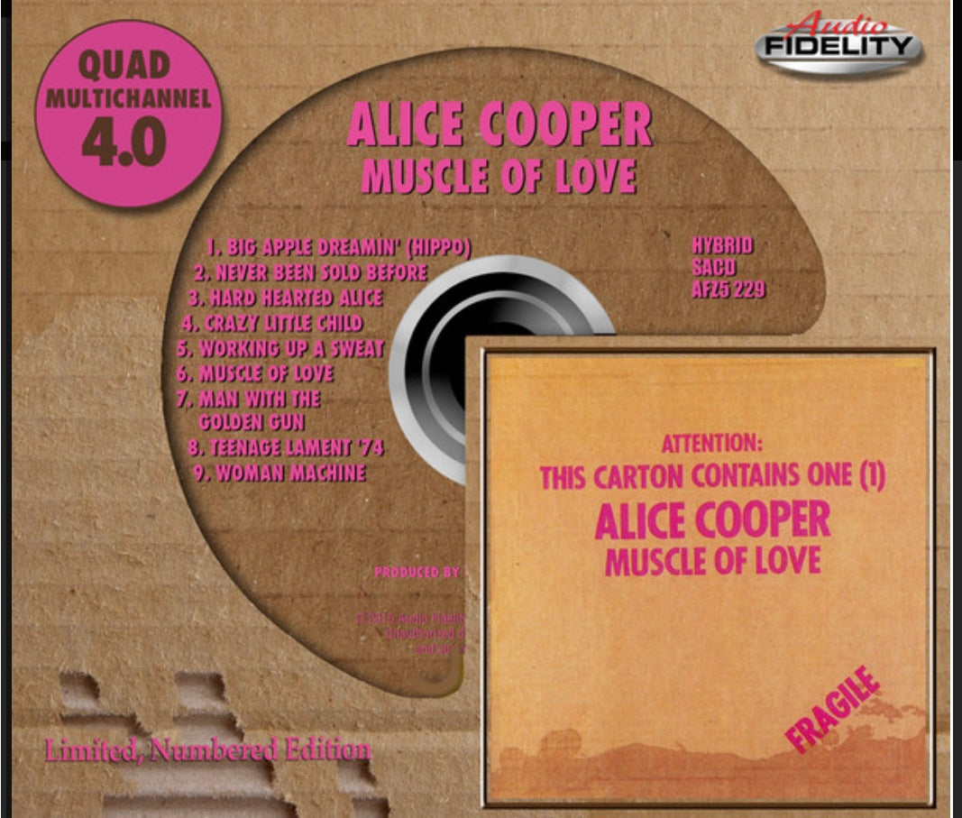 ALICE COOPER – MUSCLE OF LOVE SACD CD – GrevilleRecords