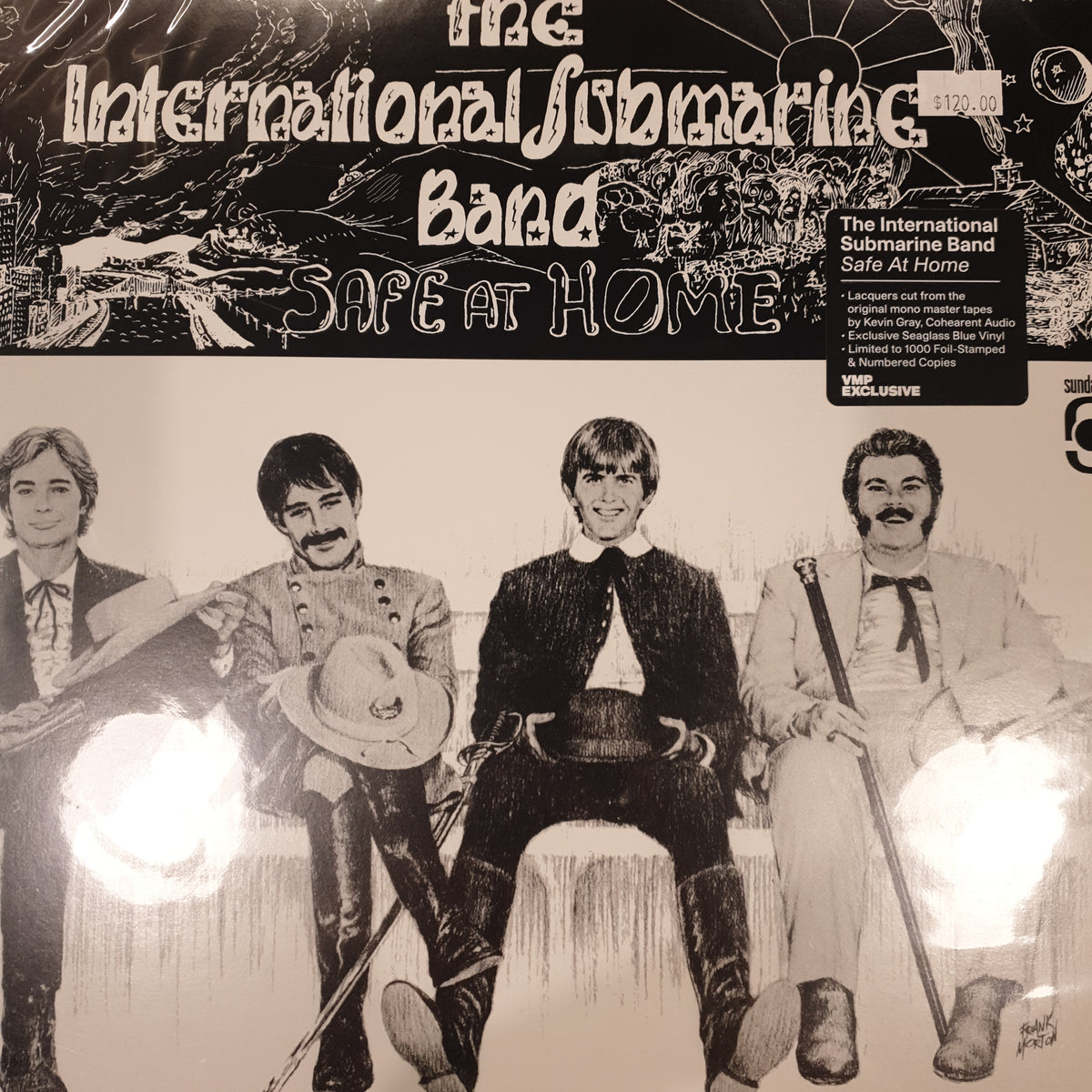 INTERNATIONAL SUBMARINE BAND - SAFE AT HOME VINYL – GrevilleRecords