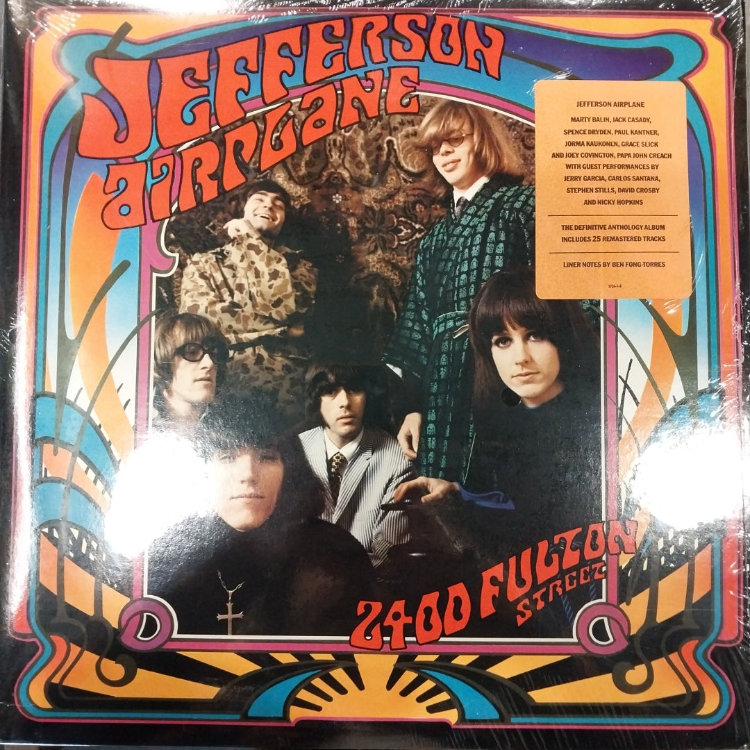 JEFFERSON AIRPLANE - 2400 FULTON STREET (USED VINYL 1987 U.S. 2LP ...