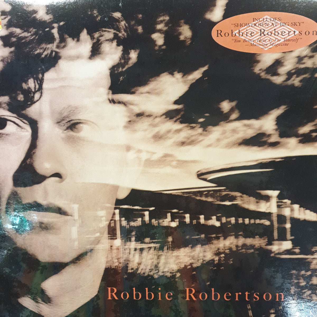 ROBBIE ROBERTSON - SELF TITLED (USED VINYL 1987 LP SEALED ...
