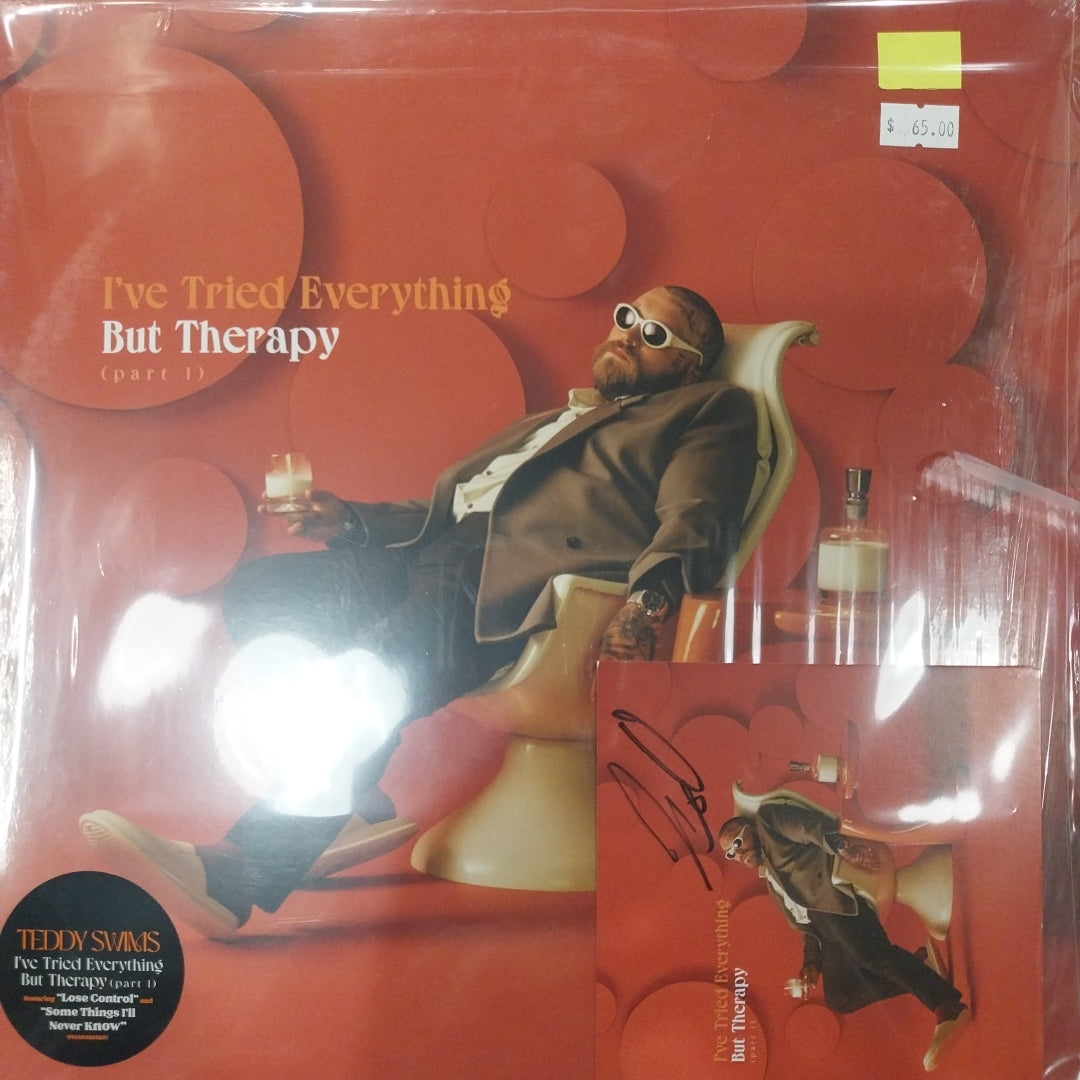 TEDDY SWIMS - I'VE TRIED EVERYTHING BUT THERAPY (WITH SIGNED ART CARD ...