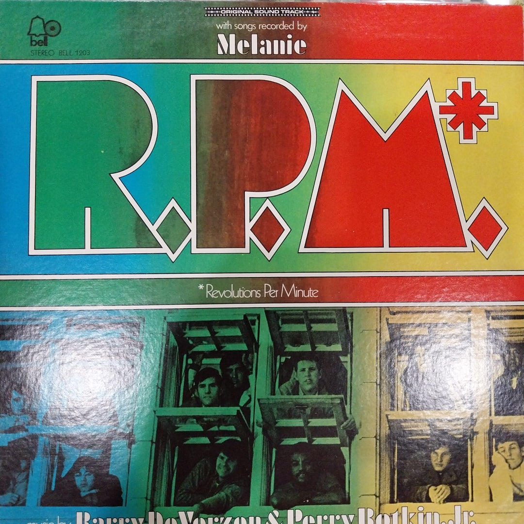 R.P.M. ORIGINAL SOUNDTRACK (USED VINYL 1970 U.S. EX+ EX+) – GrevilleRecords