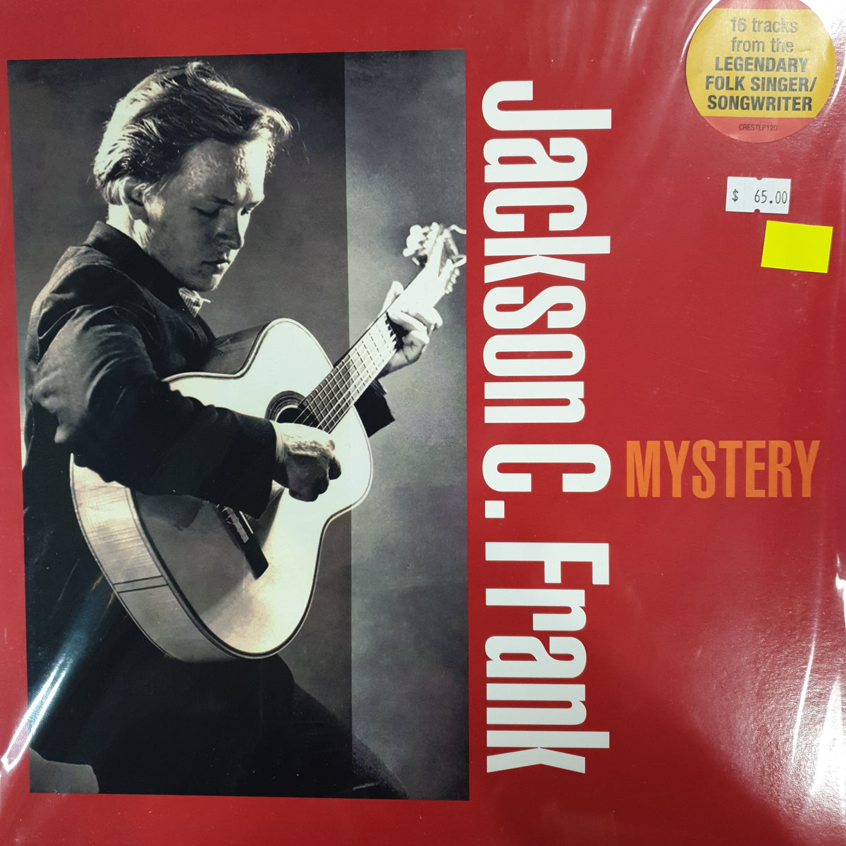JACKSON C. FRANK - MYSTERY VINYL – GrevilleRecords