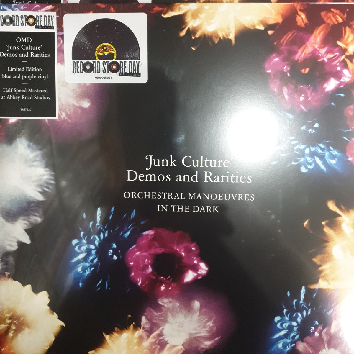 OMD - JUNK CULTURE: DEMOS AND RARITIES (BLUE AND PURPLE COLOURED) (2LP ...