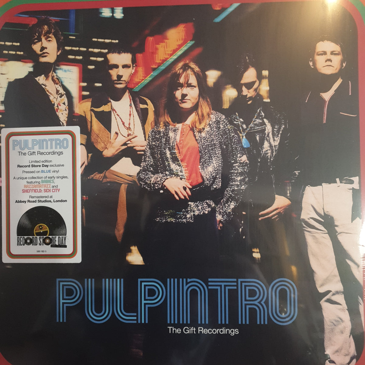 PULP - INTRO: THE GIFT RECORDINGS (BLUE COLOURED) VINYL RSD 2024 ...