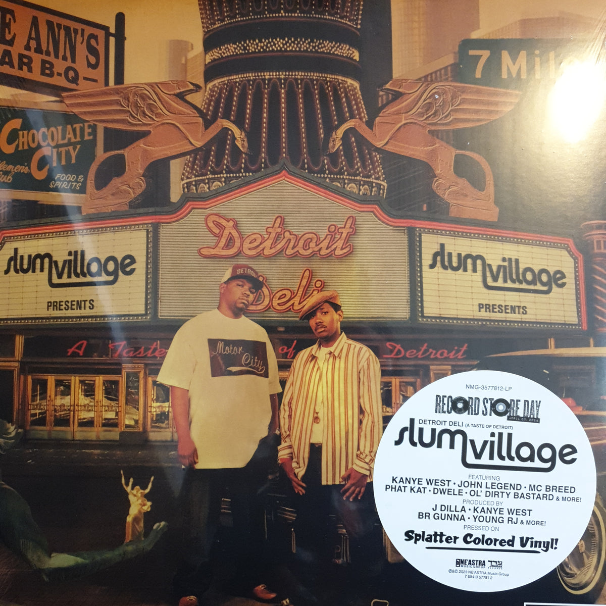 SLUM VILLAGE - DETROIT DELI (SPLATTER COLOURED) VINYL RSD 2024 ...