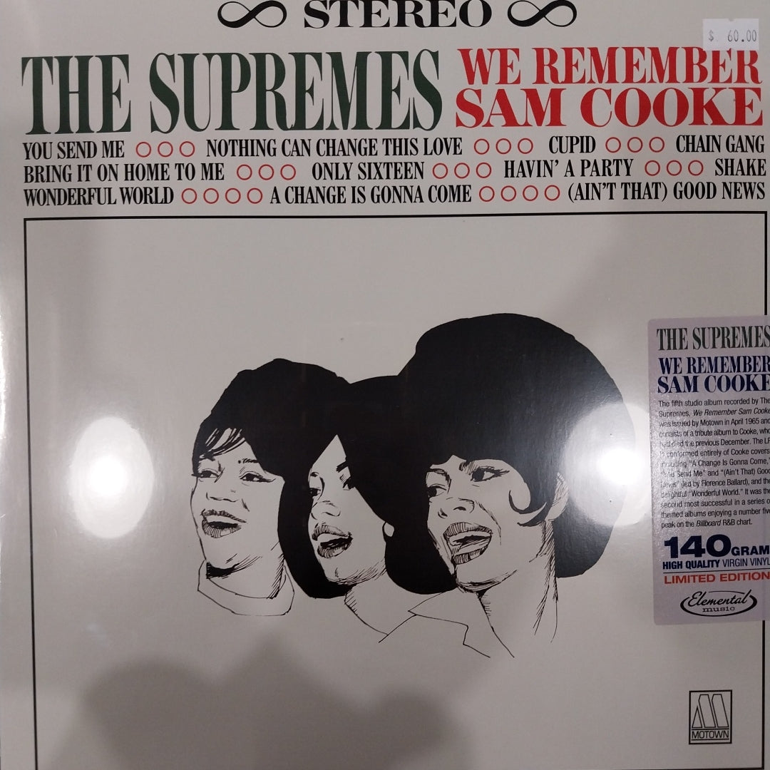 SUPREMES - WE REMEMBER SAM COOKE VINYL – GrevilleRecords