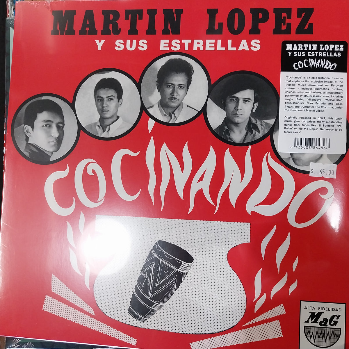 MARTIN LOPEZ - Y SUS ESTRELLAS VINYL – GrevilleRecords