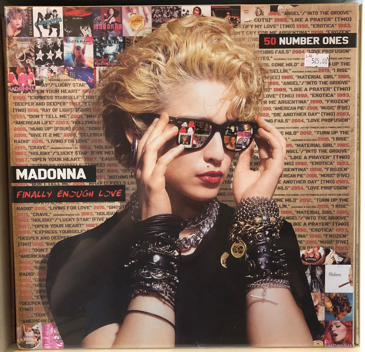 MADONNA – FINALLY ENOUGH LOVE (50 NUMBER ONES) BOX SET VINYL ...