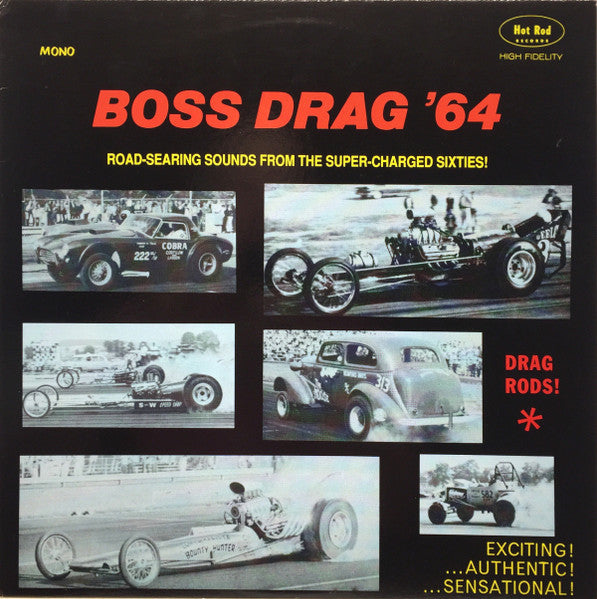 VARIOUS - BOSS DRAG '64 VINYL – GrevilleRecords