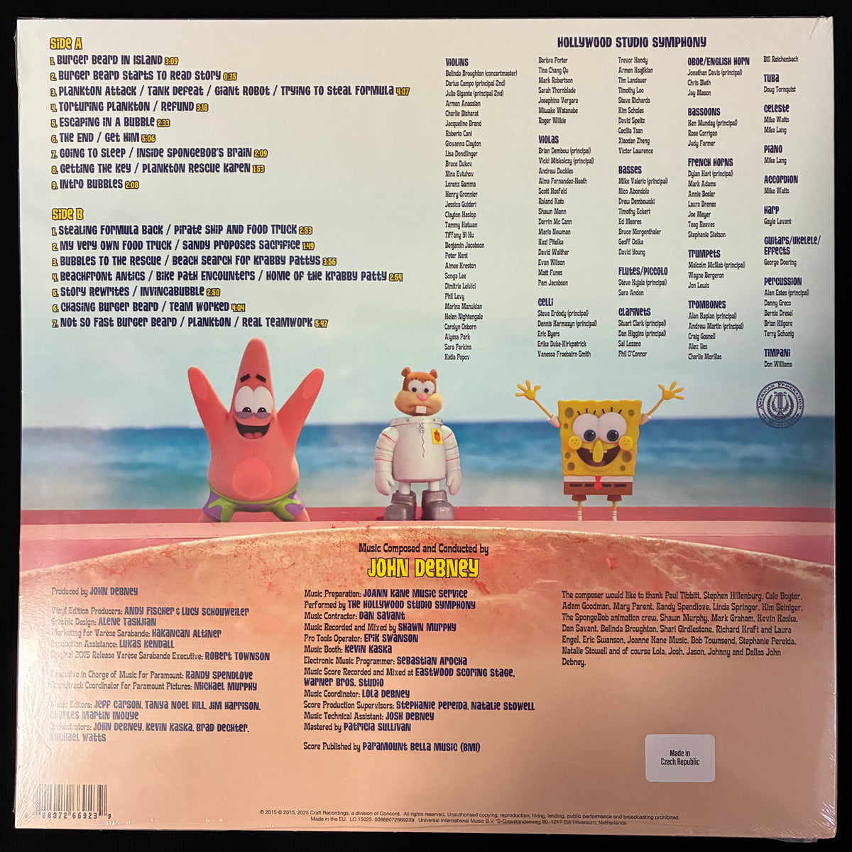 JOHN DEBNEY - THE SPONGEBOB MOVIE: SPONGE OUT OF WATER 10TH ANNIVERSAR ...