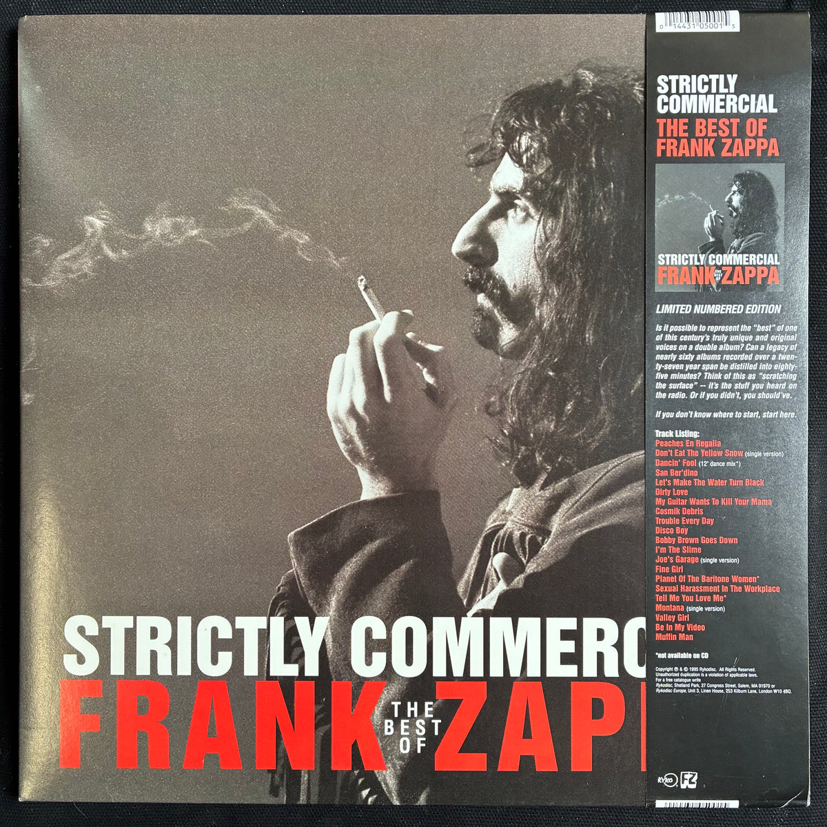 FRANK ZAPPA - STRICTLY COMMERCIAL (USED VINYL 1995 US 2LP M-/M ...