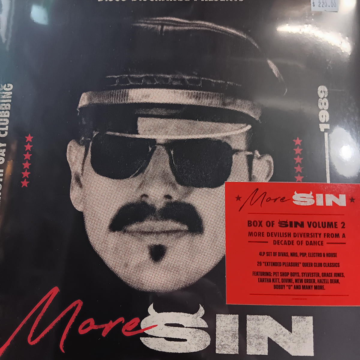 VARIOUS ARTISTS - DISCO DISCHARGE PRESENTS: BOX OF SIN: MORE SIN (4LP ...