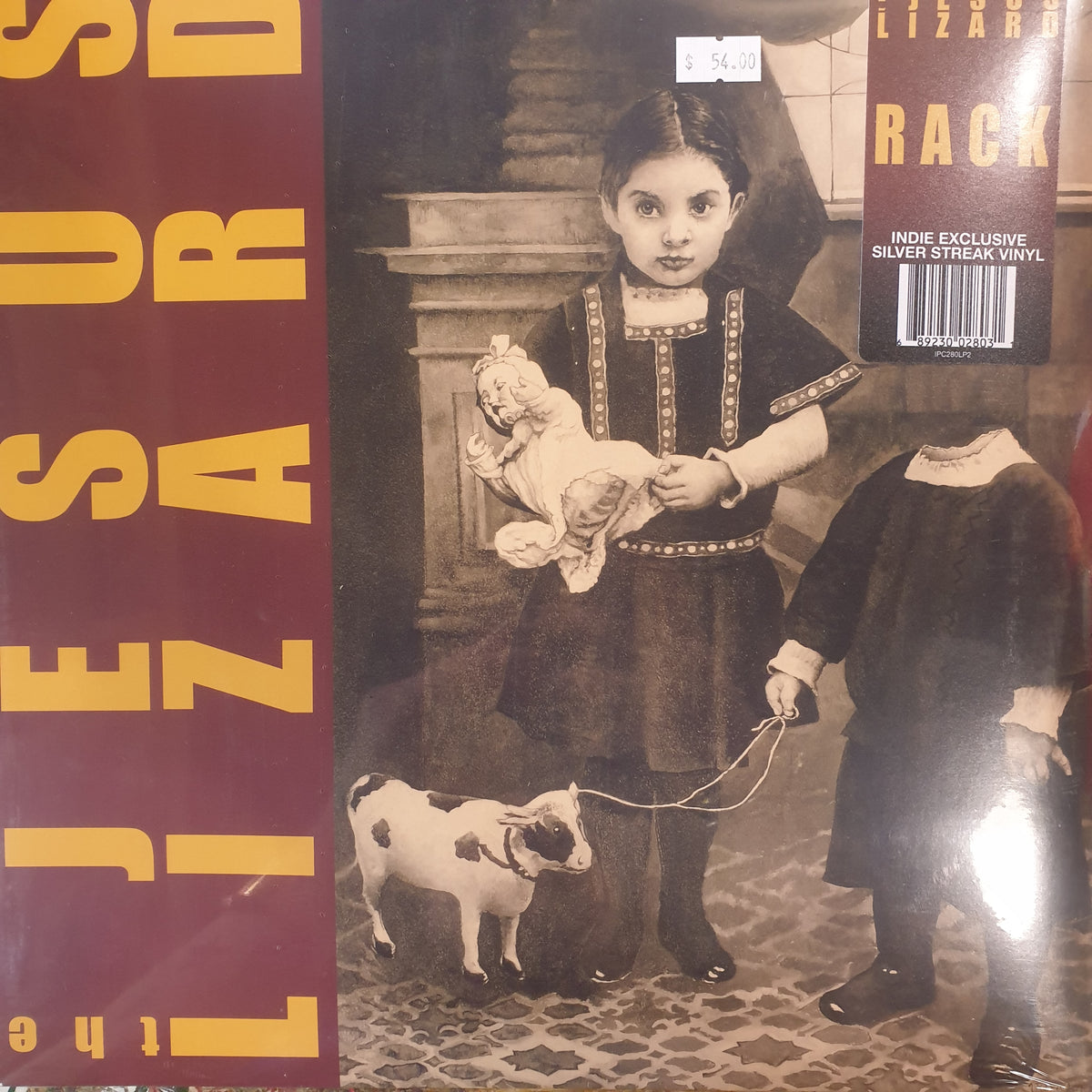 JESUS LIZARD - RACK (SILVER COLOURED) VINYL – GrevilleRecords