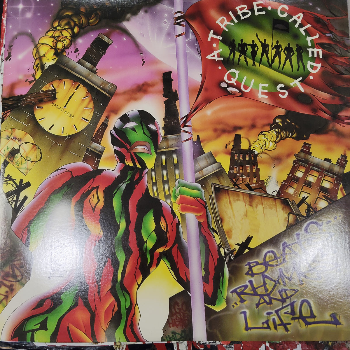 A TRIBE CALLED QUEST - BEATS RHYMES AND LIFE (USED VINYL 1996 U.S. 2LP ...