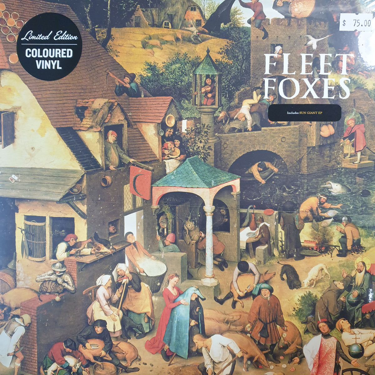FLEET FOXES - SELF TITLED (COLOURED) (2LP) (INCLUDES SUN GIANT EP) VIN ...