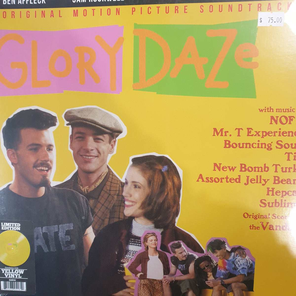 VARIOUS ARTISTS -GLORY DAZE (YELLOW COLOURED) VINYL – GrevilleRecords