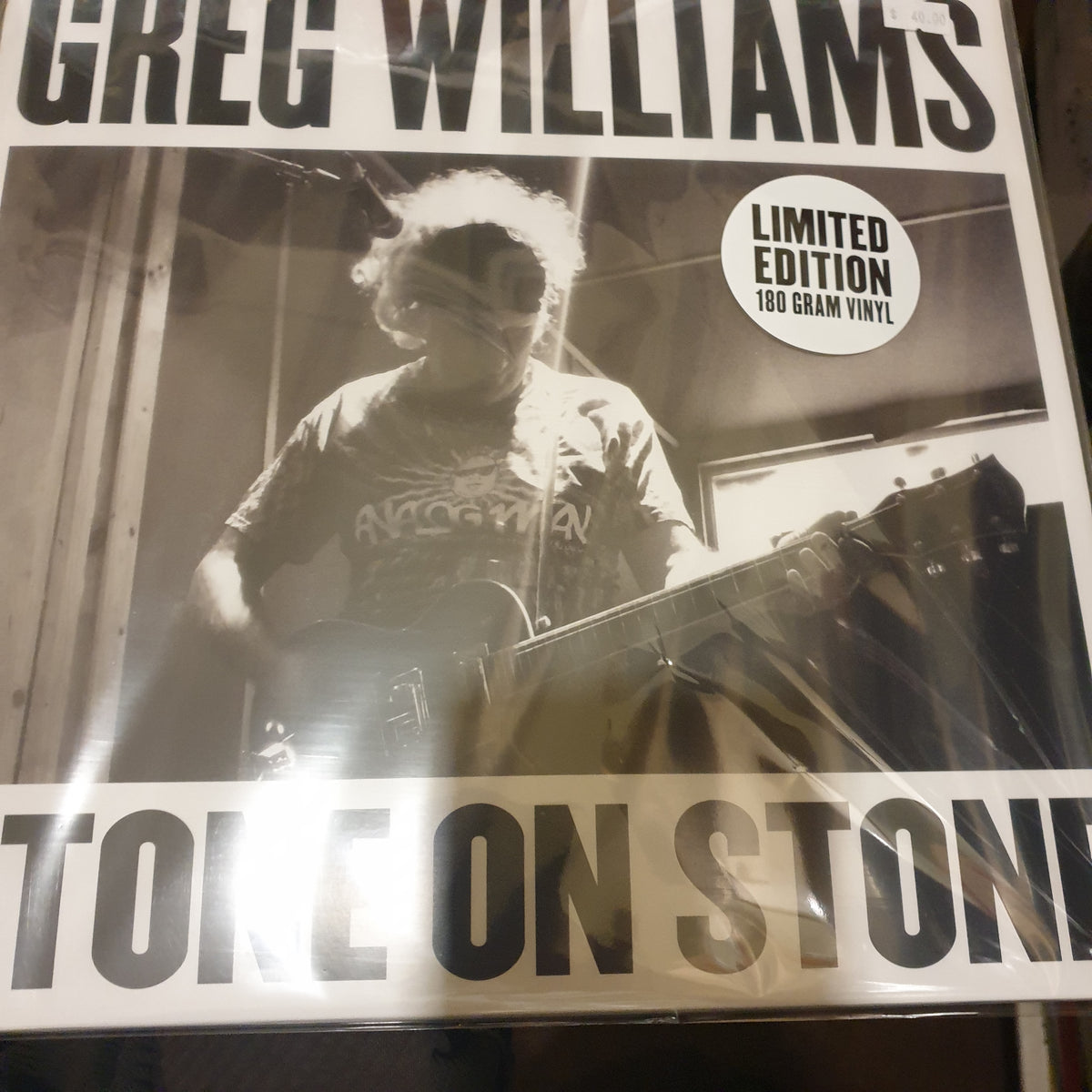 GREG WILLIAMS - STONE ON STONE (LIMITED EDITION) VINYL – GrevilleRecords