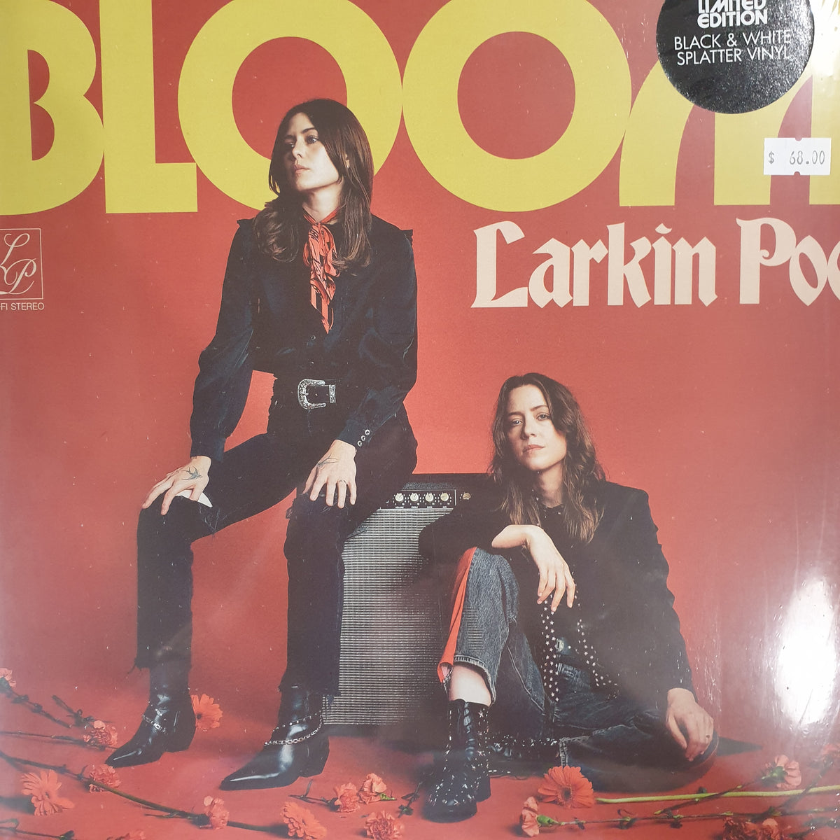 LARKIN POE - BLOOM (SPLATTER COLOURED) VINYL – GrevilleRecords