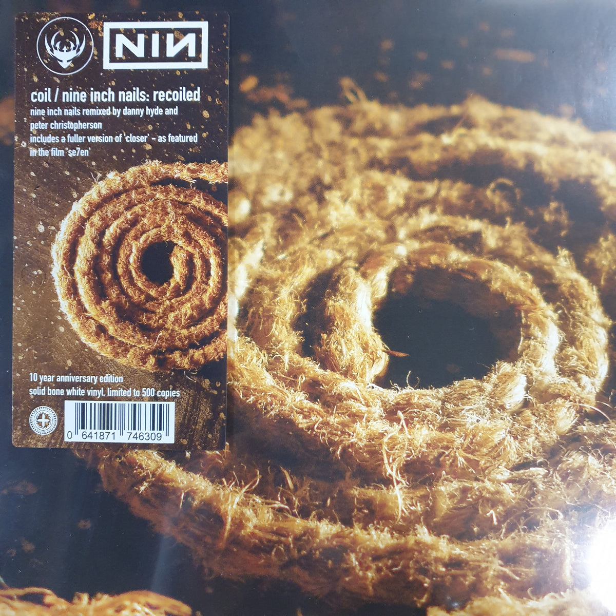 NINE INCH NAILS - COIL: RECOILED (SOLID BONE COLOURED) VINYL ...