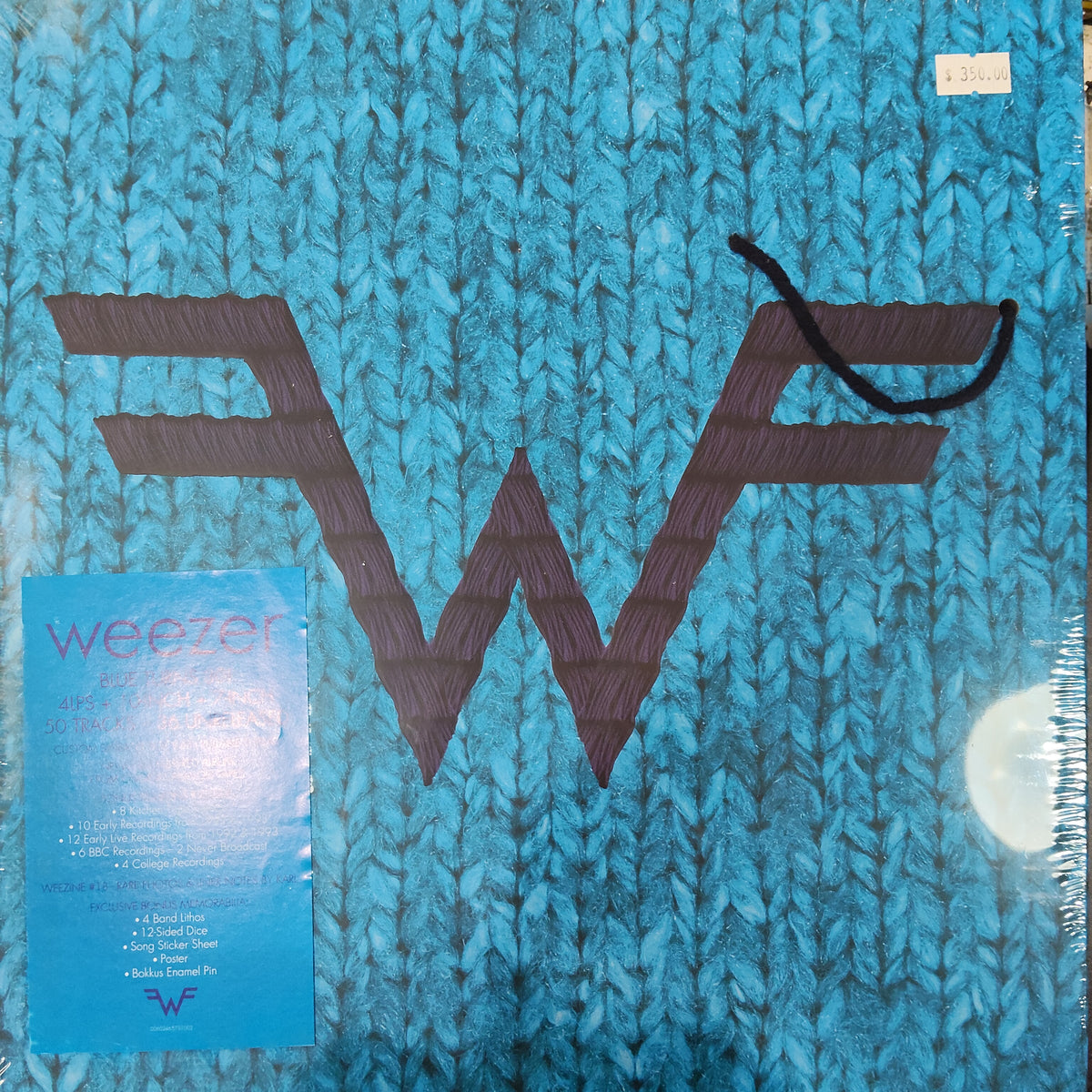 WEEZER - BLUE 30TH ANNIVERSARY BOX SET (4LPS + 10" + 7") – GrevilleRecords
