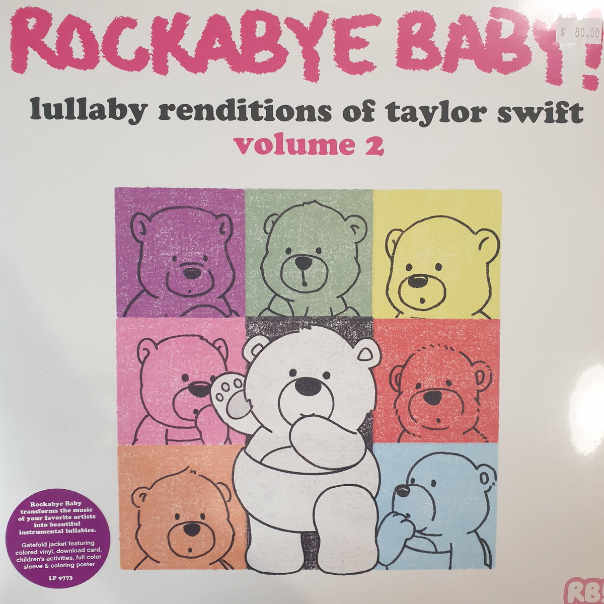 VARIOUS ARTISTS - ROCKABYE BABY: LULLABY REBDITIONS OF TAYLOR SWIFT: V ...