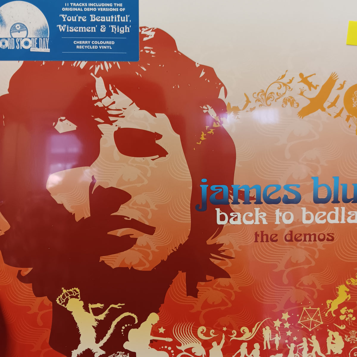JAMES BLUNT - BACK TO BEDLAM: THE DEMOS (COLOURED) RSD 2025 VINYL ...