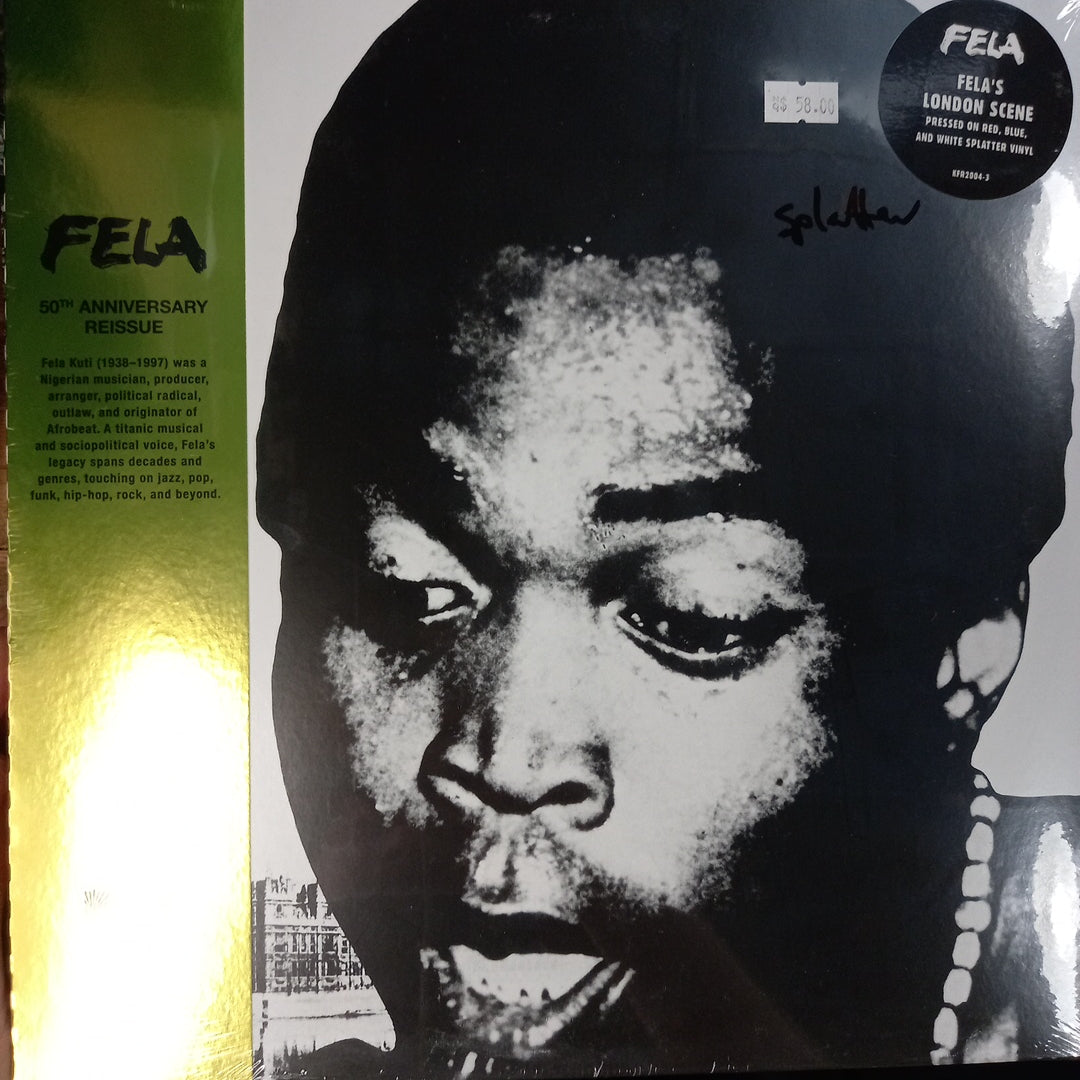 FELA KUTI - FELAS LONDON SCENE (RED, BLUE AND WHITE COLOURED) VINYL ...