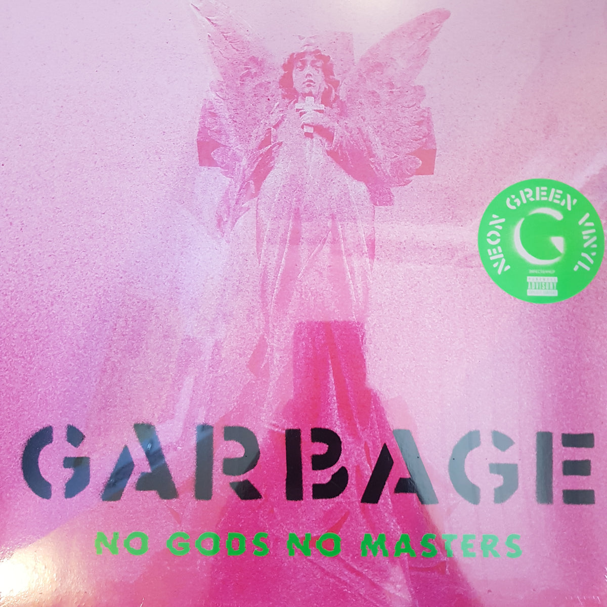 GARBAGE - NO GODS NO MASTERS (GREEN COLOURED) VINYL – GrevilleRecords