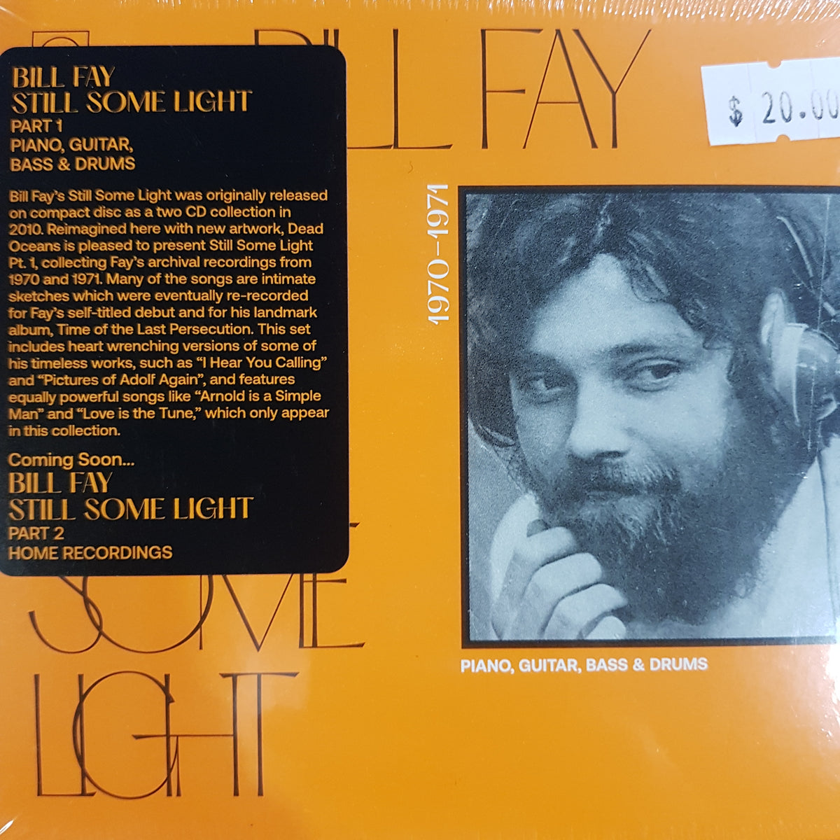 BILL FAY - STILL SOME LIGHT CD – GrevilleRecords