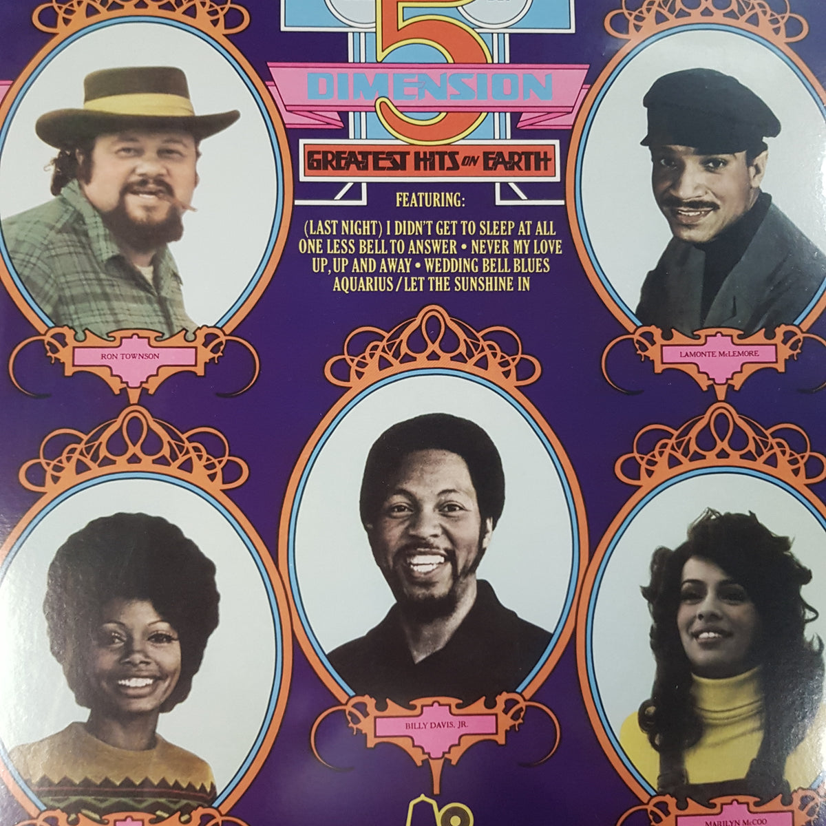 5TH DIMENSION - GREATEST HITS ON EARTH VINYL – GrevilleRecords