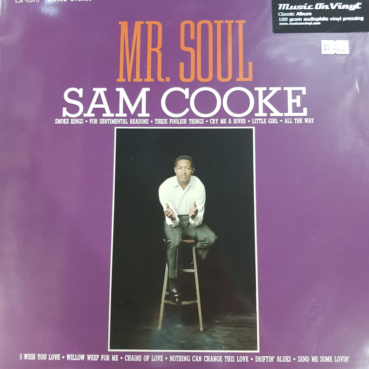 SAM COOKE - MR SOUL VINYL – GrevilleRecords