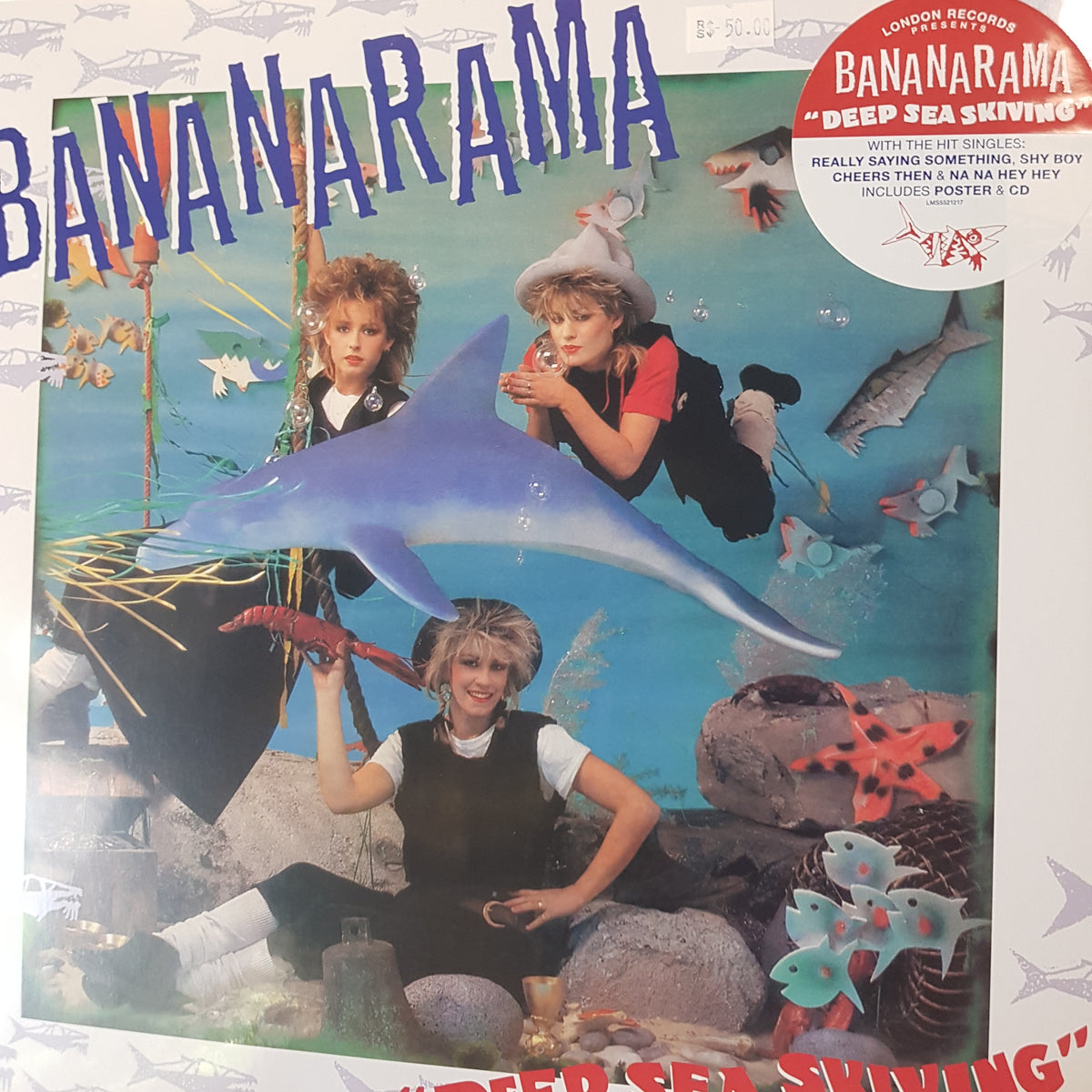 BANANARAMA - DEEP SEA SKIVING (CD AND POSTER) VINYL – GrevilleRecords