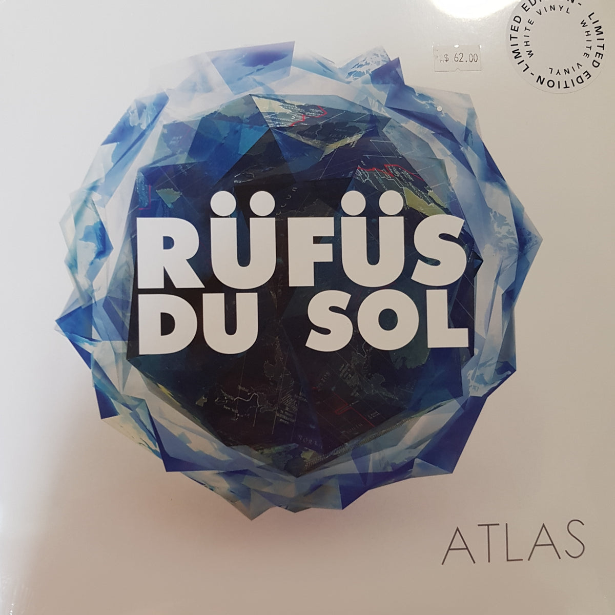 RUFUS DU SOL - ATLAS (WHITE COLOURED) (2LP) VINYL – GrevilleRecords