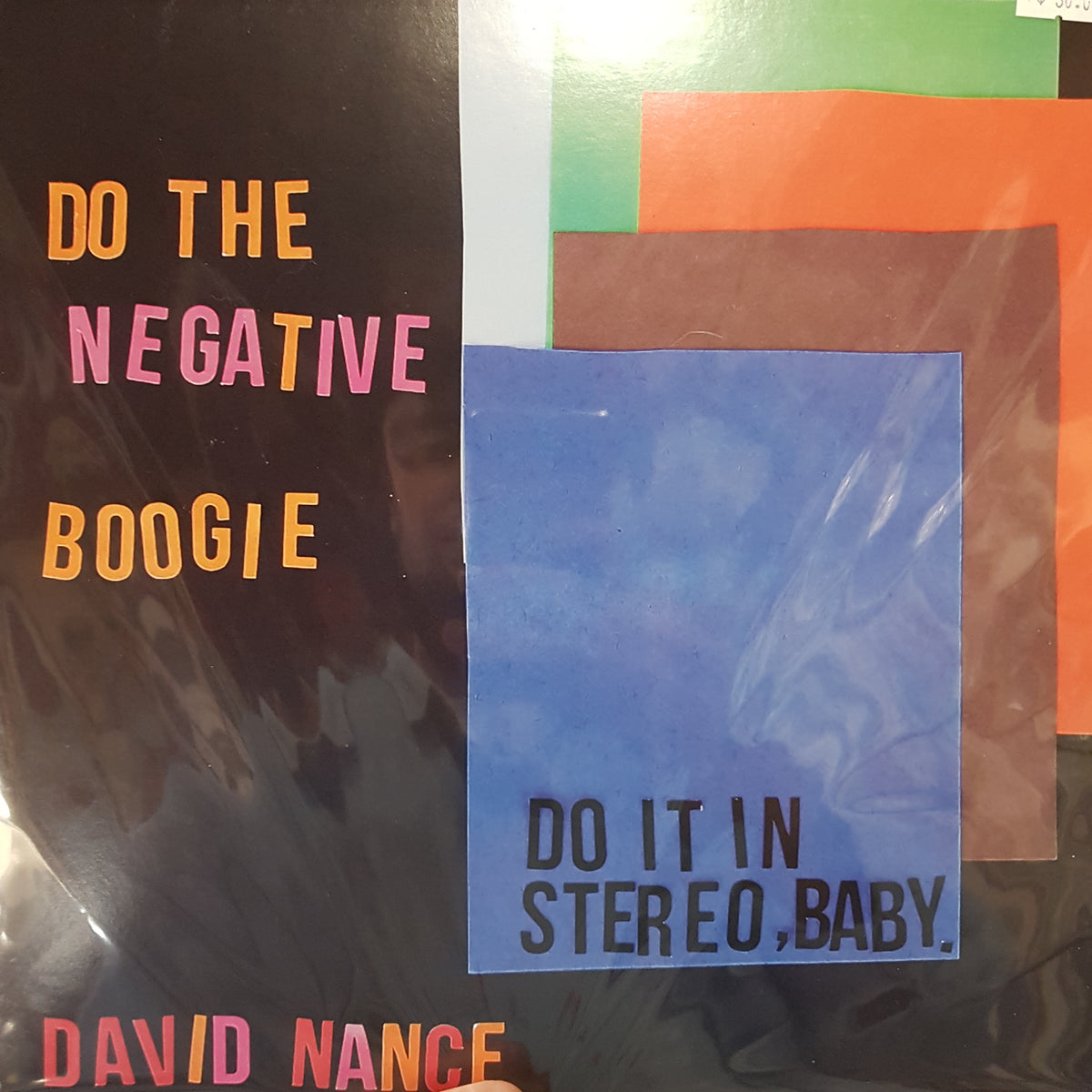 DAVID NANCE - DO THE NEGATIVE BOOGIE VINYL – GrevilleRecords