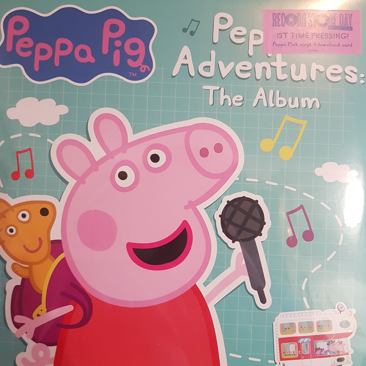PEPPA PIG- PEPPA'S ADVENTURES: THE ALBUM (PINK COLOURED) VINYL RSD 202 ...