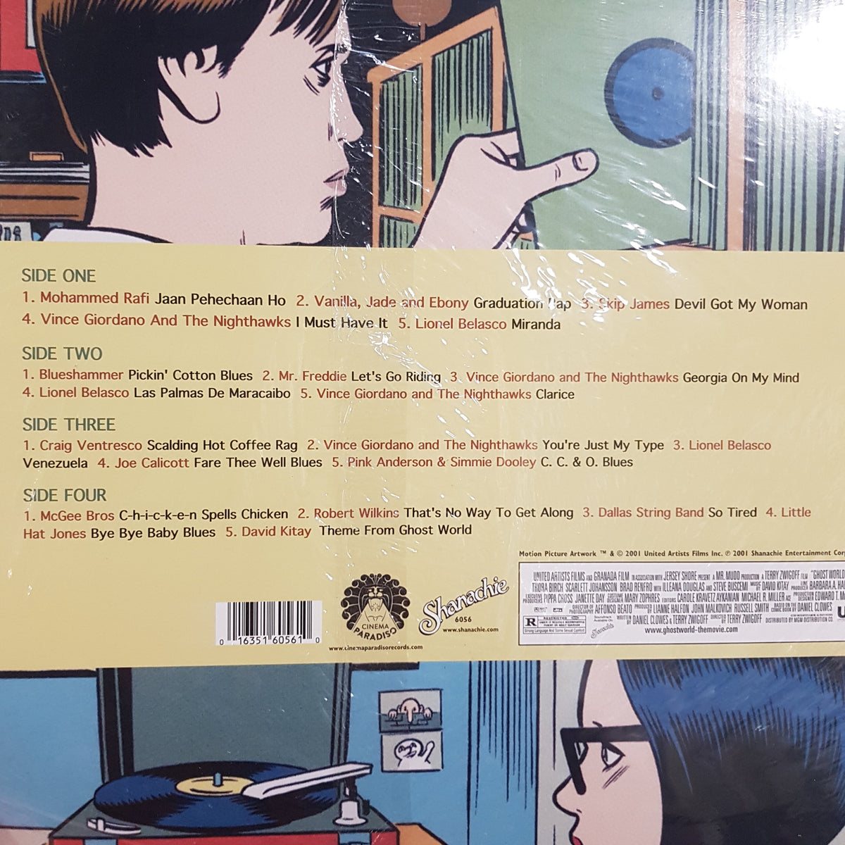 VARIOUS ARTISTS - GHOST WORLD SOUNDTRACK (2LP) VINYL – GrevilleRecords