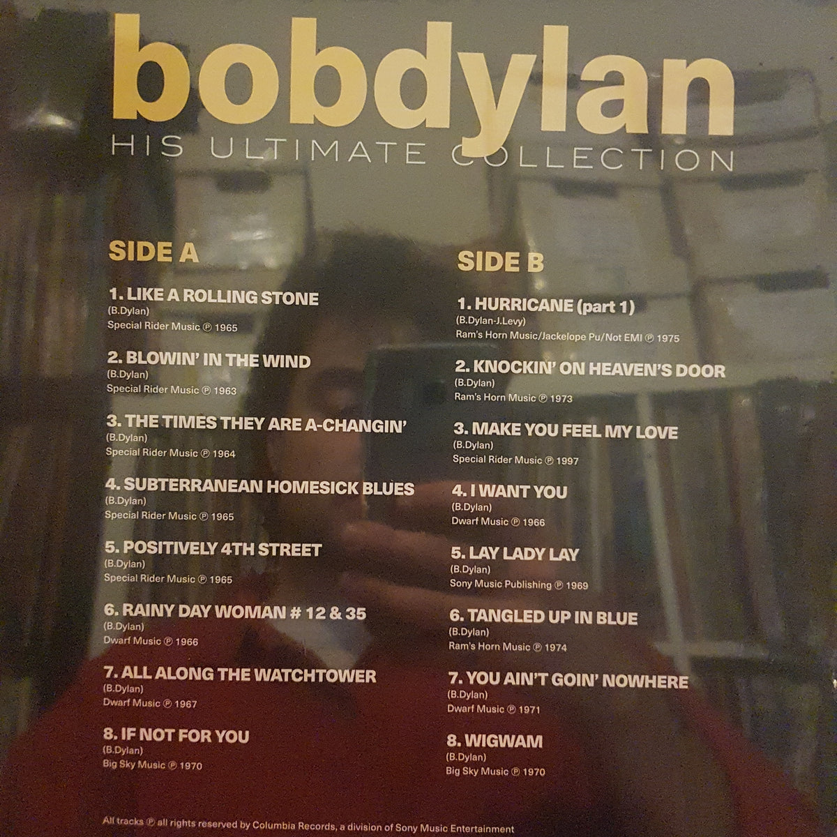 BOB DYLAN - HIS ULTIMATE COLLECTION VINYL – GrevilleRecords
