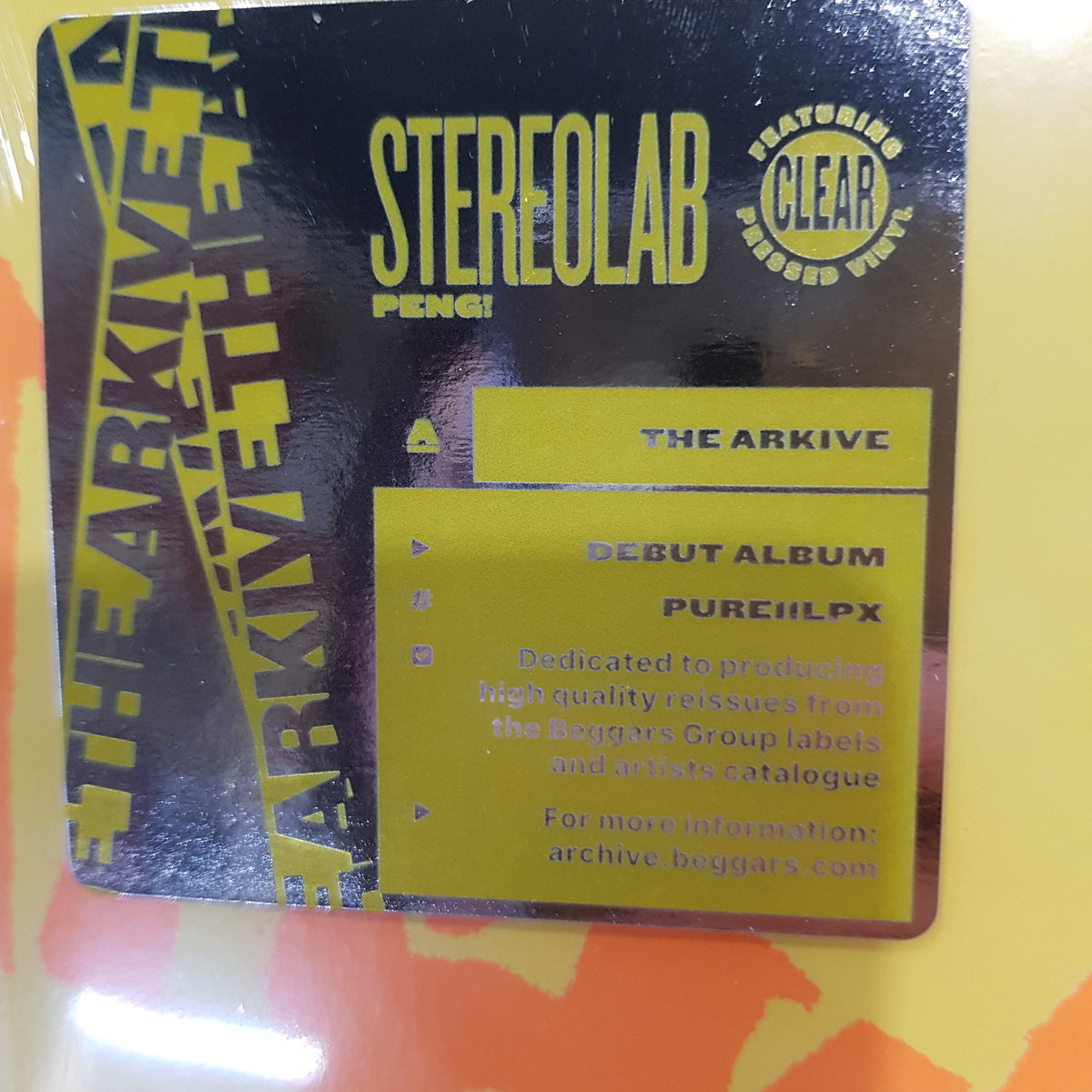 STEREOLAB - PENG! (CLEAR COLOURED) VINYL – GrevilleRecords