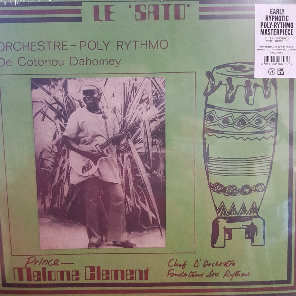 ORCHESTRE POLY-RYTHMO DE COTONOU - LE SATO VINYL – GrevilleRecords