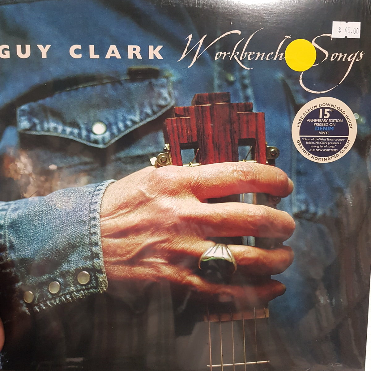 GUY CLARK - WORKBENCH SONGS VINYL – GrevilleRecords